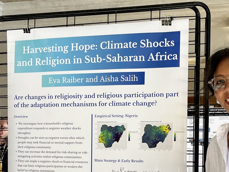 ICDE 2024 Conference: Aisha Salih received the Best Poster Award! | AMSE